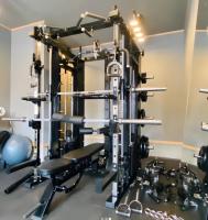 China Indoor Multi Functional Gym All in One Smith Machine with 240kg Weight Stack Commercial Fitness Equipment for sale