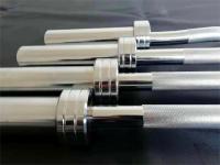 China 1.2m 8kg Chrome Curl Barbell Bar 400LB Max Weight Strength Training Gym Equipment for sale