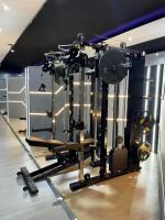 China Commercial All-in-One Smith Machine Functional Trainer 520kg Home Gym Rack Multi-Functional Strength Training for sale