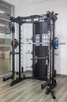China Commercial Gym Cable Crossover Smith Machine Multi Functional Trainer 390kg 80kg Weight Stack for sale