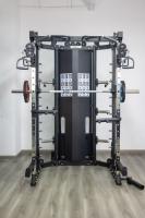 China Commercial Gym Cable Crossover Smith Machine Multi Functional Trainer 390kg 80kg Weight Stack for sale