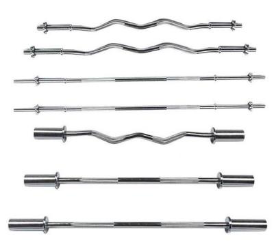 China Befreeman 1.2m Weight Lifting Bar 8kg Chrome Steel Barbell for Commercial Gym for sale