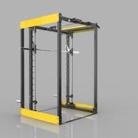 China Commercial 3D Smith Machine 2200x1600x2200 mm 90 kg for Gym Strength Training for sale
