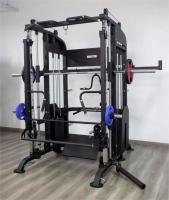 China Commercial Multi Gym Smith Machine with Adjustable Pulley Leg Press 500kg for sale