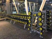 China Wholesale Commercial Urethane Dumbbells 2.5kg to 50kg with 2.5kg Interval for Gym for sale