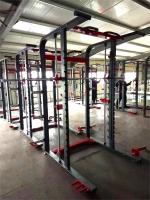 China Multi Function Strength Training Power Rack 2130x1470x2330mm 250kg Lat Pulldown Chest Shoulder Leg Press for sale