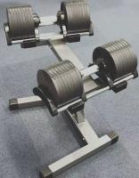China Adjustable Dumbbell Set 20KG 32KG Home Gym Strength Training Free Weights Metal Fitness Equipment for sale