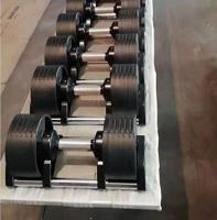 China Adjustable Dumbbell Set 20KG 32KG Home Gym Strength Training Free Weights Metal Fitness Equipment for sale