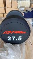 China Rubber Coated Dumbbell Set 2.5kg to 50kg Free Weights Strength Training Equipment for sale
