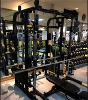 China Multi-Functional Home Gym Equipment with Smith Machine and Squat Rack - 392kg Capacity, 1470x2330x2200mm Size for sale