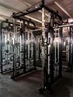 China Multi-Functional Home Gym Equipment with Smith Machine and Squat Rack - 392kg Capacity, 1470x2330x2200mm Size for sale