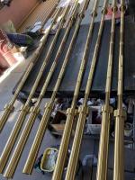 China Wholesale Chrome Barbell Bar 20kg 2.2m Weight Lifting Bar for Gym Fitness for sale