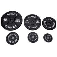 China Commercial Steel Iron Weight Plates 5LB-45LB with 3-Year Warranty for Bodybuilding Training for sale