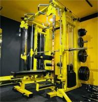 China Commercial Indoor All in One Fitness Equipment Power Rack Smith Machine Multi Functional 2200mm for sale