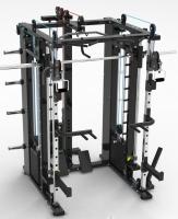 China Commercial Smith Machine with Lat Pulldown 2200x1500x2200 mm 500 kg for Gym for sale