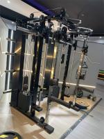 China Commercial Smith Machine with Lat Pulldown 2200x1500x2200 mm 500 kg for Gym for sale