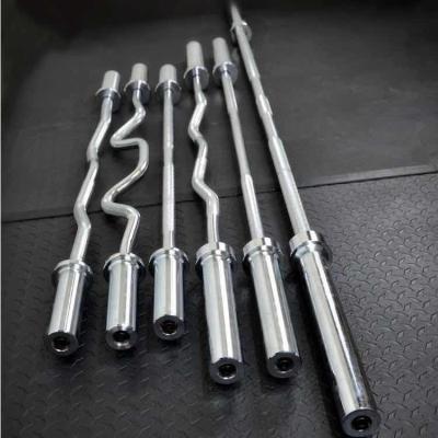 China Befreeman Stainless Steel Gym Barbell Bar 1.2-2.2m Length with 1500 LBS Capacity for Home and Commercial Use for sale