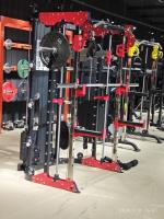 China Commercial Cable Crossover Machine 1230x1270x2230 mm 390 kg Multi Function Strength Training for sale