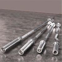 China Stainless Steel Olympic Barbell Bar 28mm 1.2-2.2m Weight Lifting Bar for Gym Home for sale