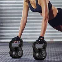 China Professional Cement Kettlebell 2-22kg Free Weight Set for Fitness Training and Competition Exercise for sale
