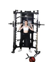 China Multi Functional Home Gym Smith Machine 390kg Tip Welding for Gym Center for sale