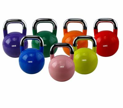China Competition Cast Iron Kettlebell 4-48kg with Powder Coating for Home Gym and Sports Centers for sale
