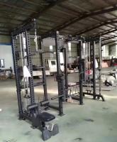 China Multi Functional Smith Machine Power Rack 2925mm x 1427mm x 2285mm 460kg for Gym for sale