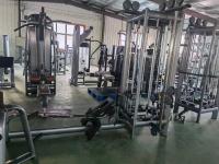 China 4 Station Multi Gym Equipment 80kg Weight Stack Home Fitness Station for sale