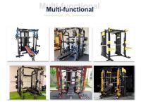 China Black Multi Station Home Commercial Gym Equipment Multi Function Fitness 1470x2330x2200mm for sale