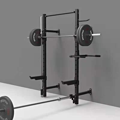 China Heavy Duty Wall Mounted Squat Rack 2319x1440x1069mm 230kg for Strength Training for sale