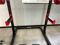 China Power Rack Squat Stand 936x582x1180mm Q235 Steel Home Fitness Half Squat Rack for Small Space Training for sale