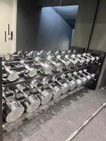 China Befreeman Chrome Dumbbells 1kg-100kg Heavy Duty Steel for Commercial Gym Strength Training for sale