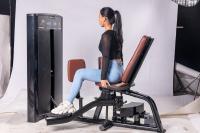 China Commercial Dual Function Abductor Adductor Machine Pin Loaded 80kg Weight Stack AX16 for sale