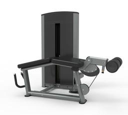 China AX06 Prone Leg Curl Machine 1560x1020x1360 mm Solid Steel Frame for Hamstring Strength Training Home Commercial Gym for sale