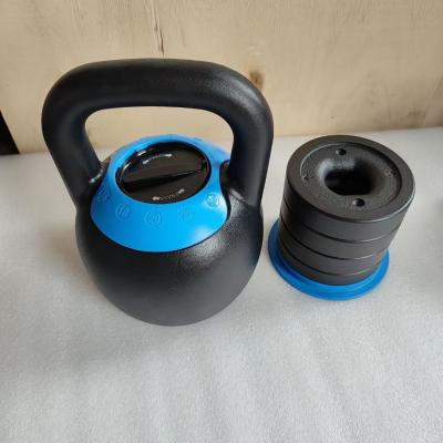China Cast Iron Kettlebell 10kg for Home Gym Strength Training Full Body Workout Fitness Equipment for sale