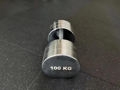 China Wholesale Heavy Duty Chrome Dumbbells 1kg-100kg for Strength Training and Bodybuilding for sale