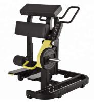China FM-14 Standing Leg Curl Machine 1220x1050x1290 mm Commercial Hamstring Trainer Plate Loaded for sale