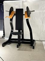 China Adjustable Shoulder Press Machine 1334x1250x1640 mm Commercial Seated Upper Body Strength Trainer for sale