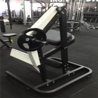 China Seated Calf Raise Machine FM-09 110kg Weight Stack Commercial Gym Equipment for sale