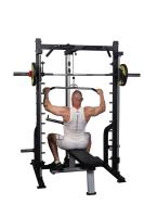 China Befreeman Adjustable Squat Rack 2.2x1.2x2.2m Steel Strength Training Rack Commercial Gym for sale