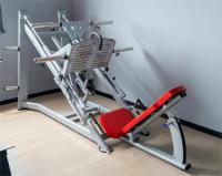 China Commercial Plate Loaded Linear Leg Press Hack Squat Machine 3000x1700x1600mm 265kg for sale