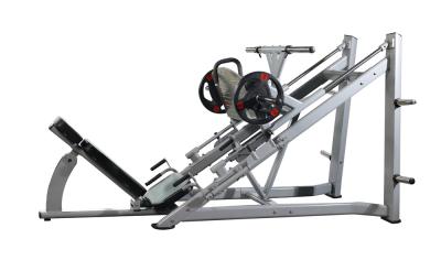 China Commercial Plate Loaded Linear Leg Press Hack Squat Machine 3000x1700x1600mm 265kg for sale