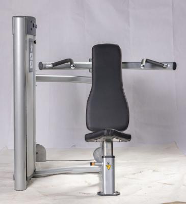 China Commercial Shoulder Press Machine 80kg Weight Stack Adjustable Gym Strength Training Equipment for sale