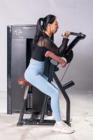 China Commercial Biceps Machine 1180x835x1360mm 182KG Pin Loaded Arm Curl Strength Training Equipment for Gym for sale