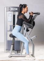 China Commercial Plate Loaded Biceps Curl Machine 150kg Capacity for Upper Body Strength Training Gym Equipment for sale