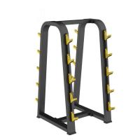 China Commercial Barbell Rack Heavy Duty 970mm Storage Stand for Weightlifting Bar Organization Gym Equipment for sale