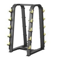 China Commercial Barbell Rack Heavy Duty 970mm Storage Stand for Weightlifting Bar Organization Gym Equipment for sale