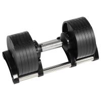 China Adjustable Weight Dumbbell Set 20kg 32kg Strength Training Free Weights for Home Gym Workout for sale