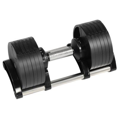 China Adjustable Weight Dumbbell Set 20kg 32kg Strength Training Free Weights for Home Gym Workout for sale