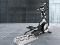 China Commercial Elliptical Trainer 2100x640x1800 mm for Gym Cardio Full Body Workout for sale